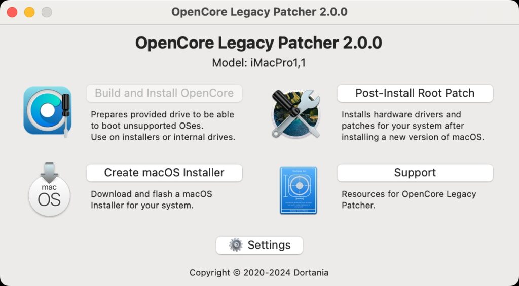 OpenCore Legacy PatcherがSequoiaに対応 – Boot macOS